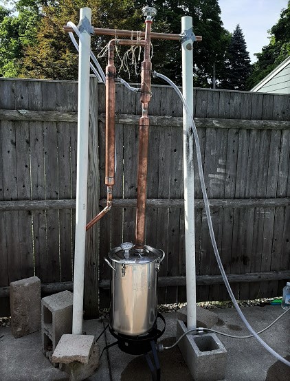 Building a Backyard Still - DrinkingFolk
