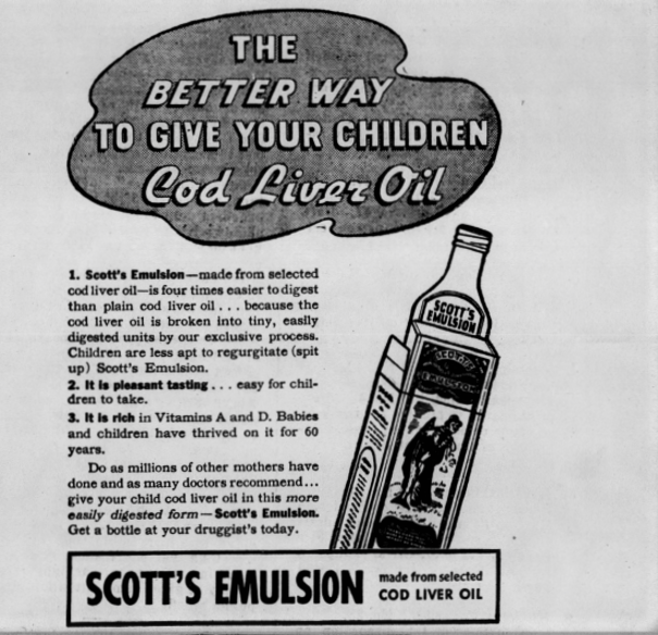 Along the North Atlantic: the Medicinal Stench of Cod Liver Oil ...